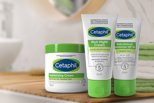 Our Face and Body Moisturiser for Sensitive Skin | Cetaphil UK