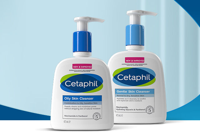 Face Wash, Cleanser & Moisturiser Skincare Products | Cetaphil UK